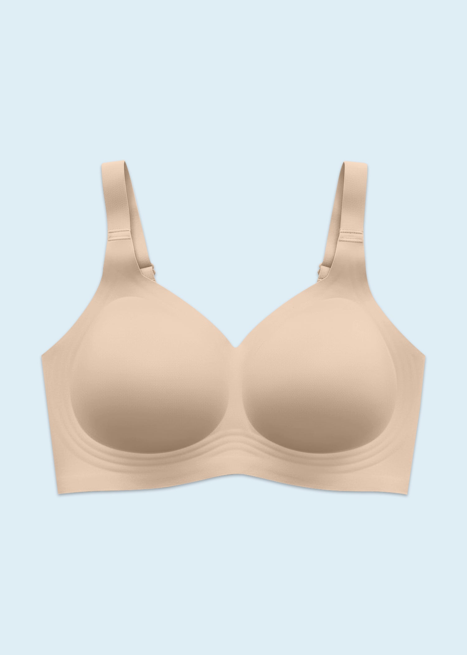 Posefree Full Coverage Seamless Wireless Supportive Bra – PoseFree